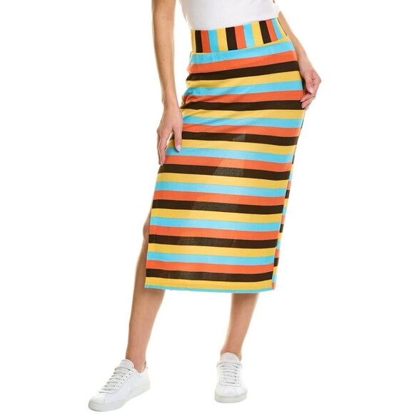 Walter Baker | Skirts | Walter Baker Nwt Mod Stripe Knit Annika Midi ...